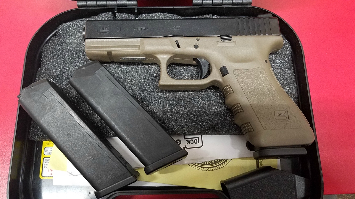 Glock Inc Glock G31 .357 Sig Two Tone Dark Earth. .357 Sig For Sale at ...