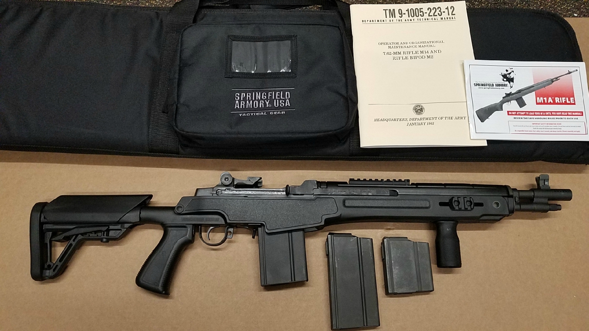 SPRINGFIELD ARMORY M1A SOCOM 16 CQB RIFLE 7.62X51MM NATO 16.25