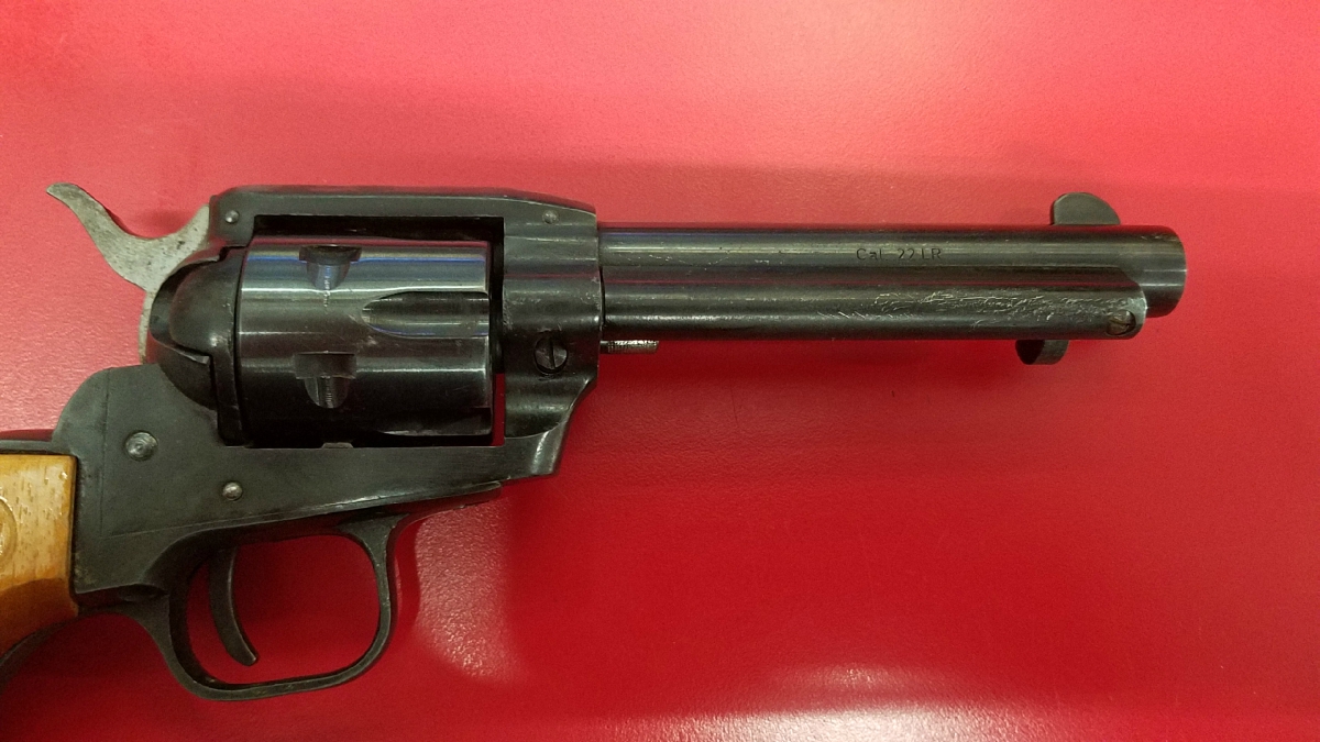 - H. Schmidt Ostheim / Rhoen Model 21 M21 Revolver .22 LR - Picture 4