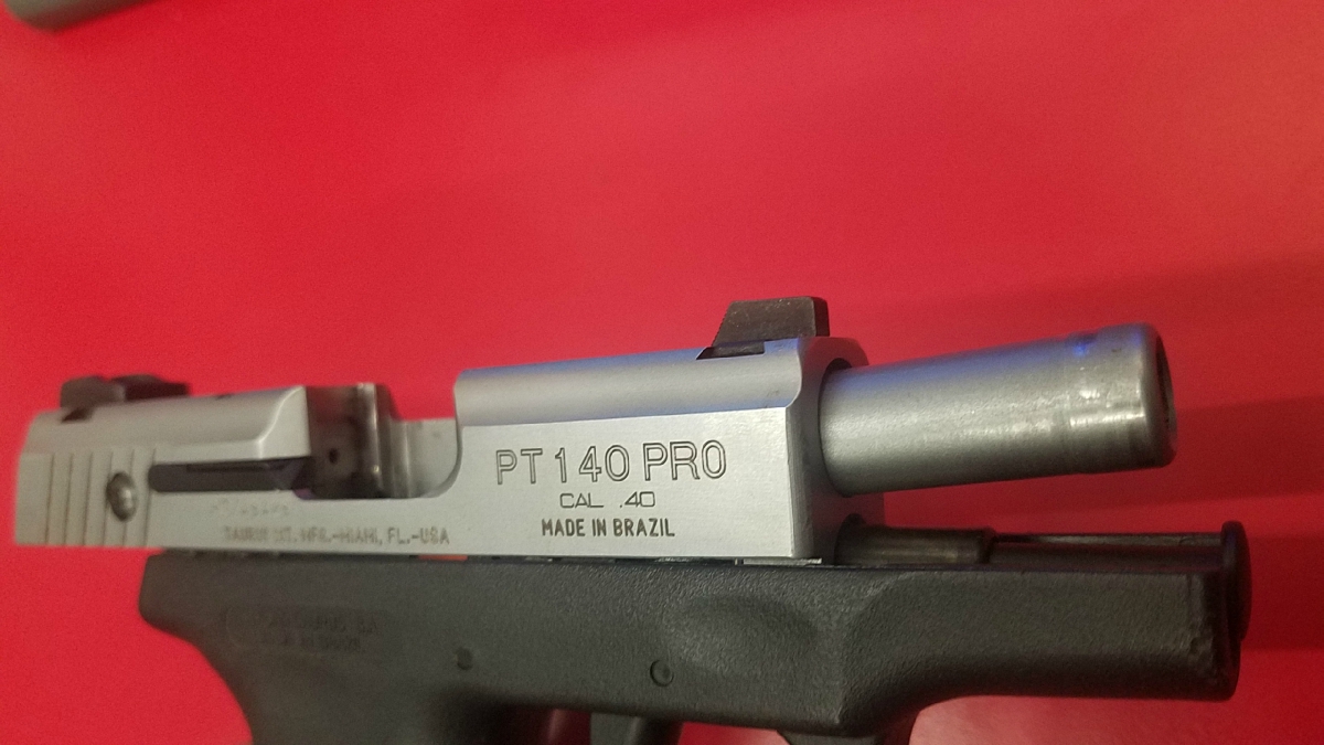 Taurus Pt140 Pro .40 Cal .40 S&W For Sale at GunAuction.com - 16480301