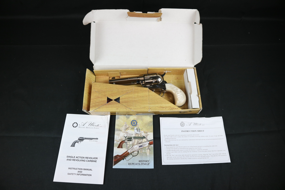 Uberti Outlaws & Lawmen "Doc" 1873 Cattleman .45 Long Colt For Sale at ...