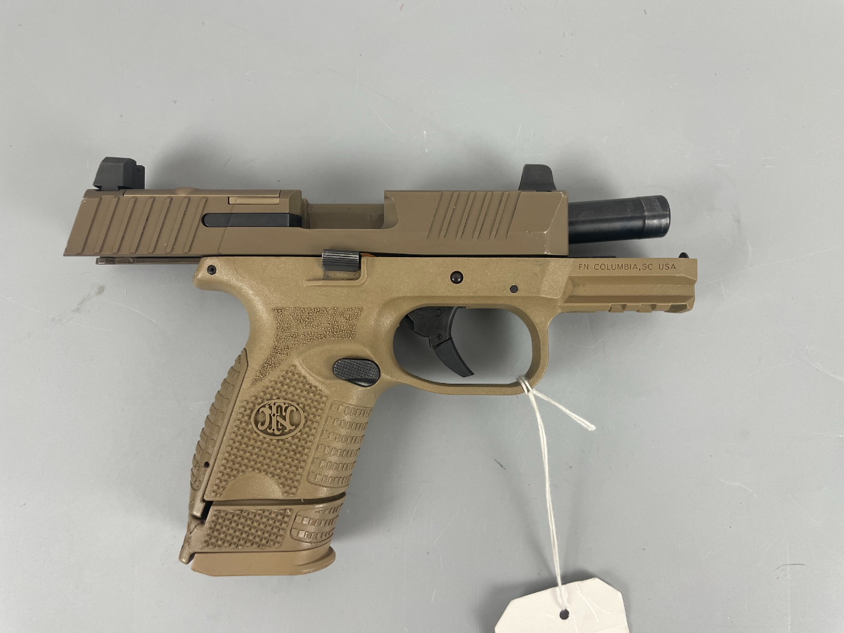 FN 509 COMPACT TAN 9x19 17271652 - GunAuction.com