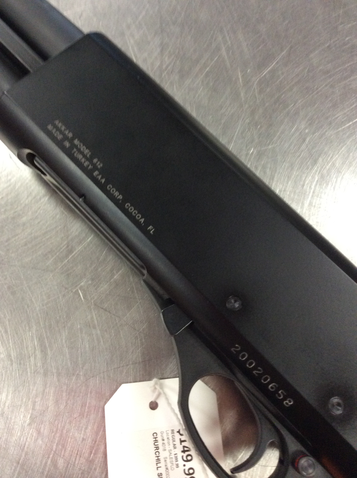 AKKAR Model 612 Churchill Pump Shotgun 12 GA 17320025 - GunAuction.com