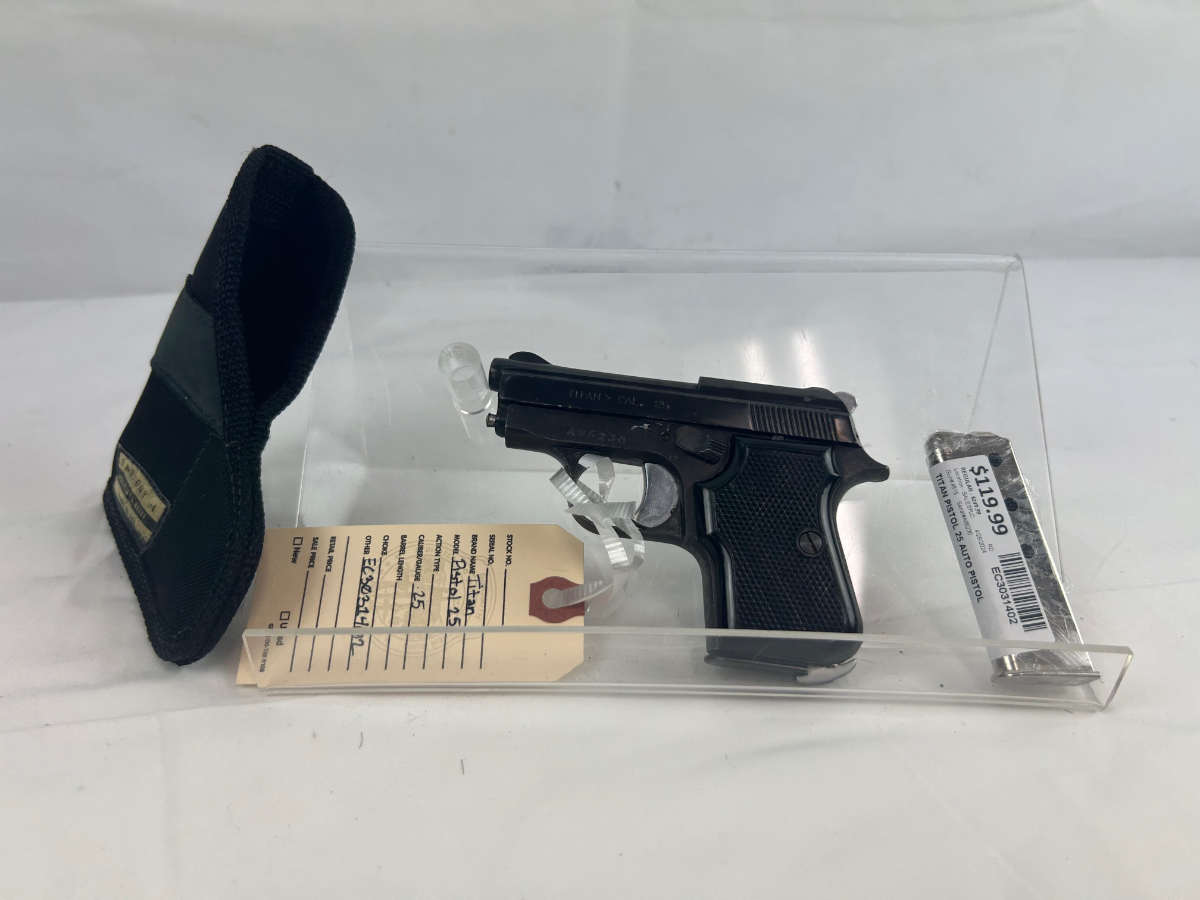 Fie Corp Titan .25 Auto Pistol .25 Acp For Sale at GunAuction.com ...