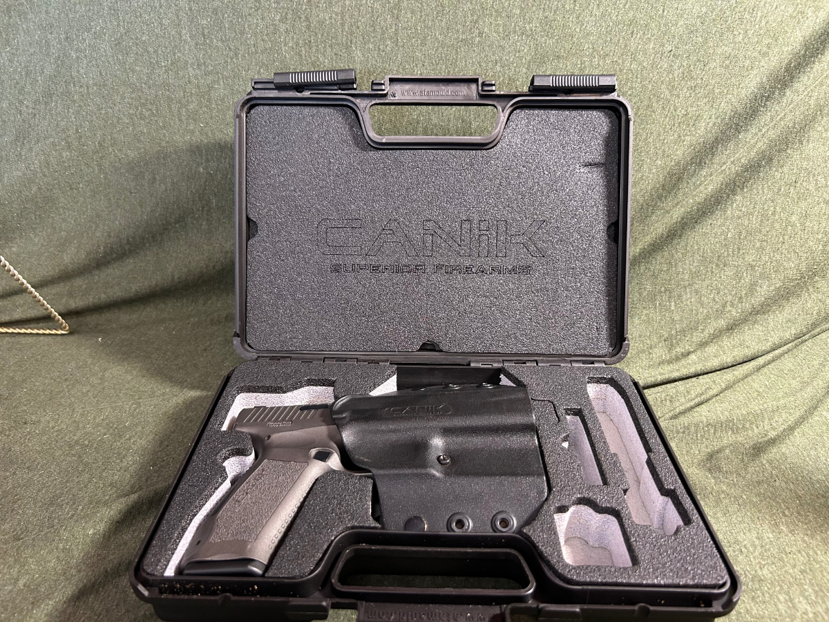 Canik TP9SF With Case & Holster 9mm Luger 17346786 - GunAuction.com