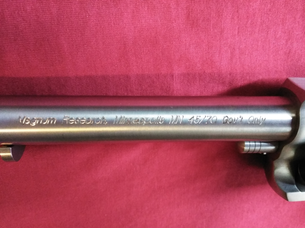 Mri M-Bfr In 45-70 Ss 10 1/2" Barrel .45-70 Govt. For Sale at ...