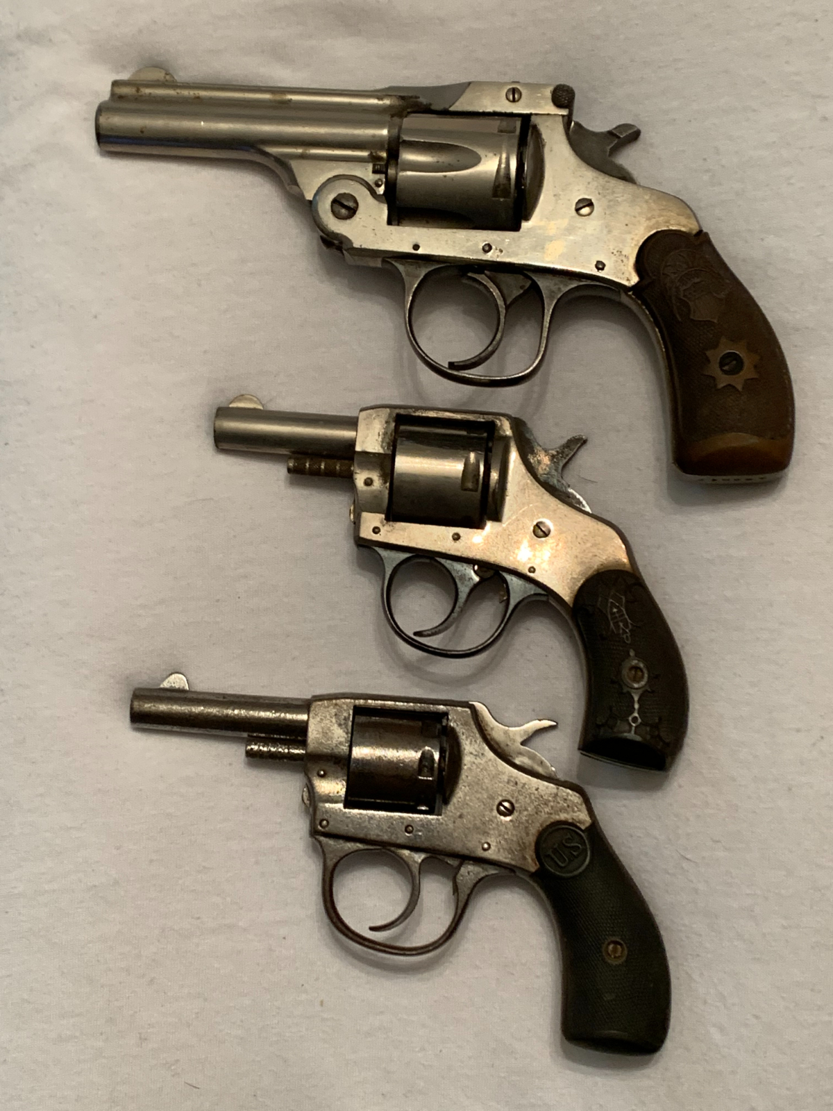 Forehand Arms, H&R, Iver Johnson 3 Pack Of Revolvers From Forehand, H&R ...