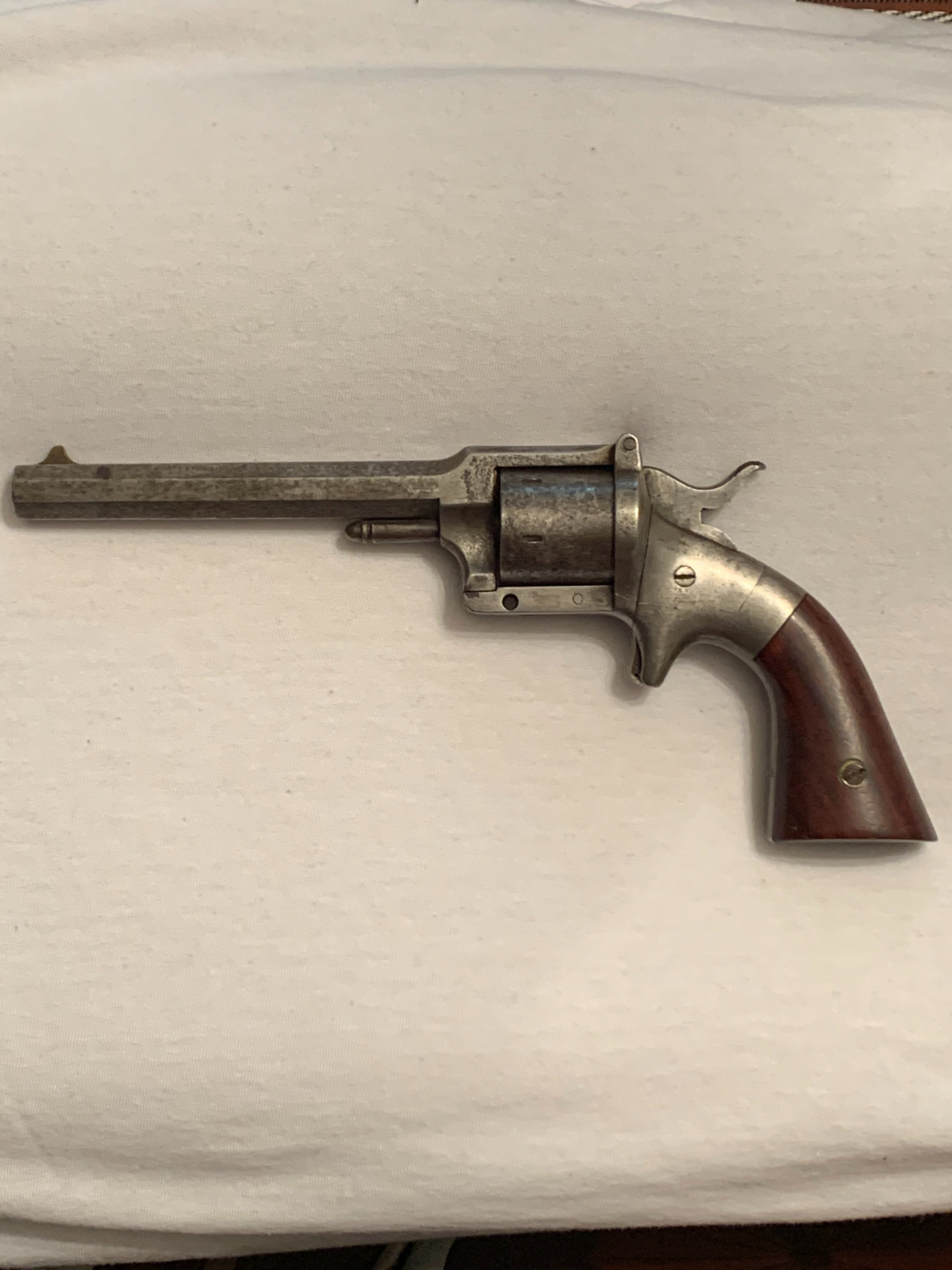 L. W. Pond, .32 Cal Revolver, Bottom Break, Us, Circa 1863-1870 .32 ...