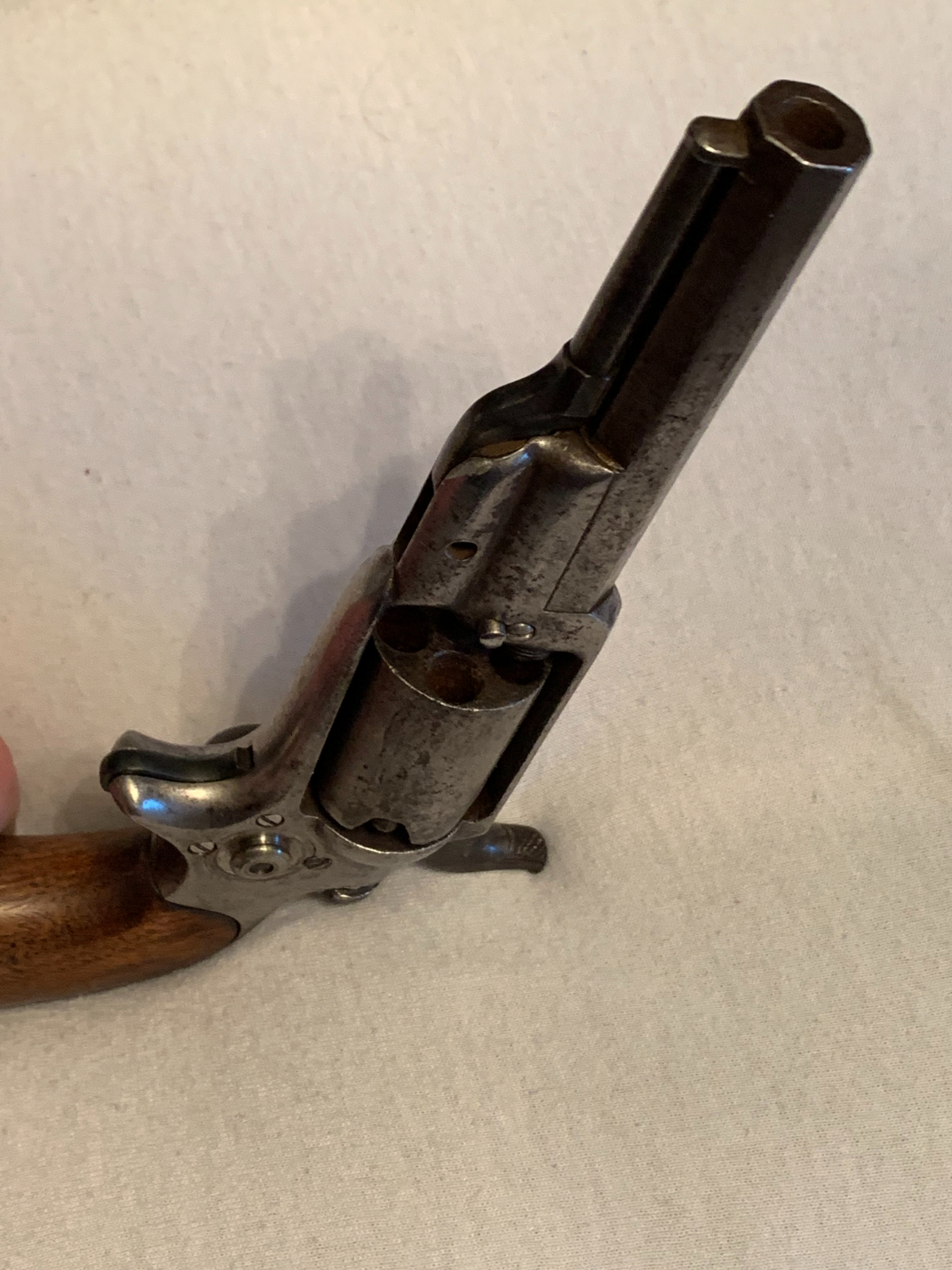 COLT SIDE HAMMER REVOLVER 1855, US, CIRCA 1855-1870 .28 PERCUSSION ...