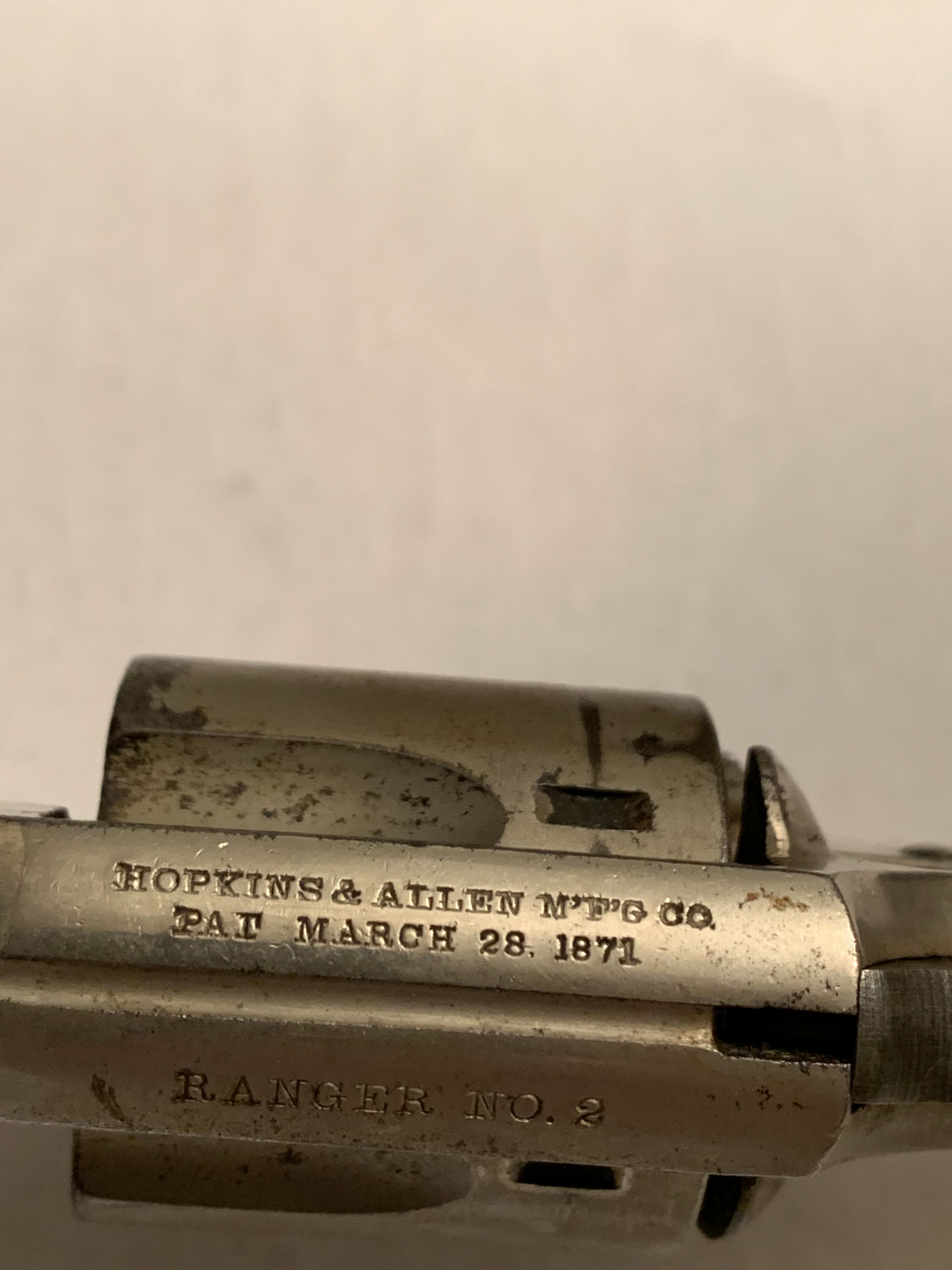 Hopkins And Allen Ranger #2 Revolver, U S, Circa 1868-1915, .38 Cal ...