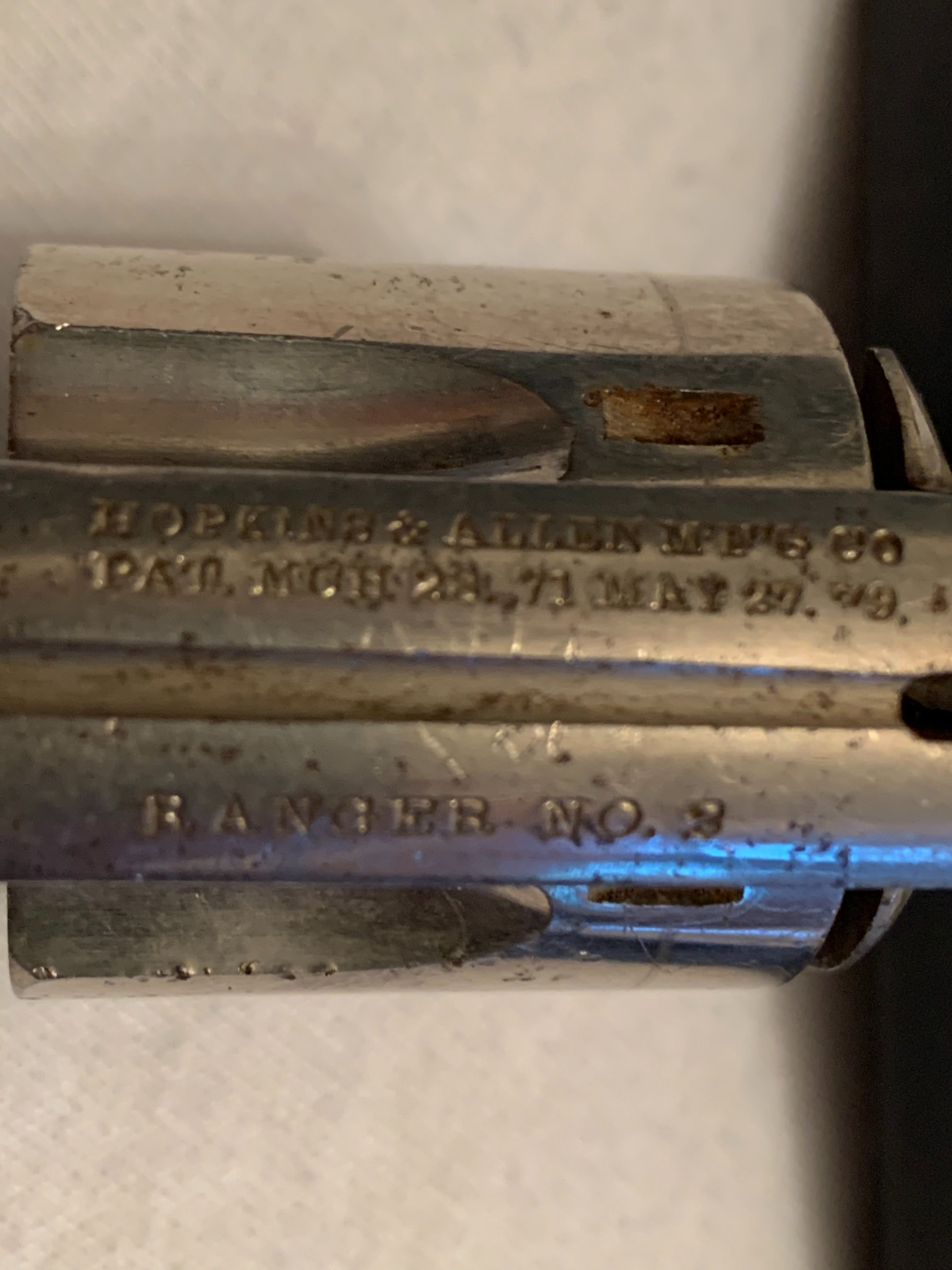 Hopkins And Allen, Ranger 2 Model, Us, Circa 1875-1878, .32 Cal Rimfire ...