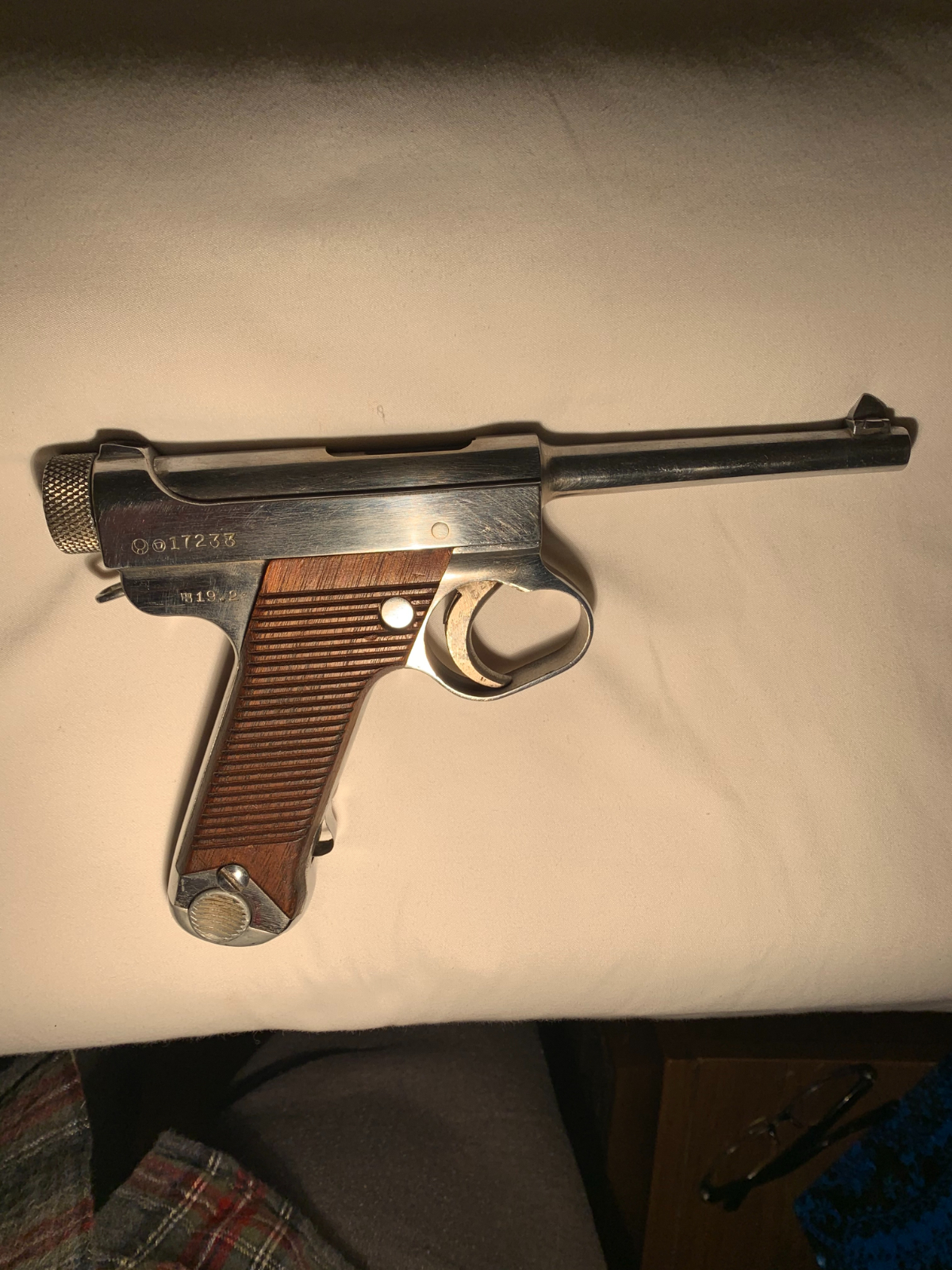 Nambu, Model Type 14 , Semi-Auto Officer`S Sidearm, Japan, Circa 1919 ...