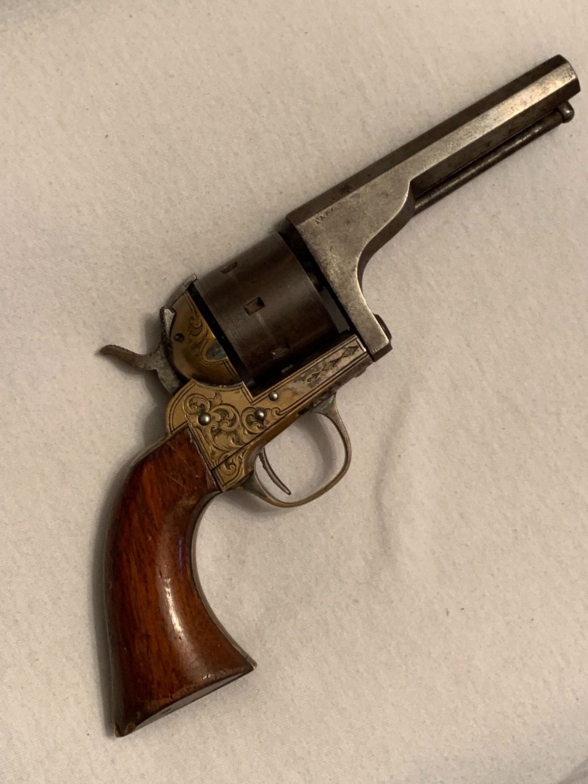 D. Moore, Belt Revolver, 7 Shot Revolver .32 Rimfire, Us, Circa 1861 ...