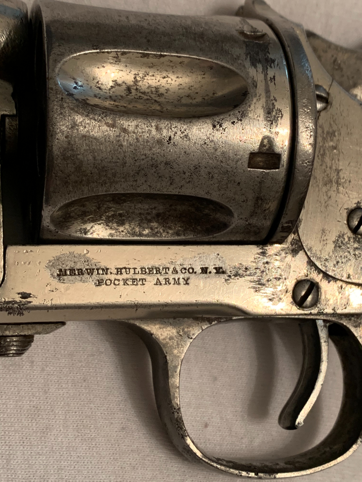 Merwin Hulbert Merwin And Hubert, 2nd Model Pocket Army 6 Shot Revolver ...