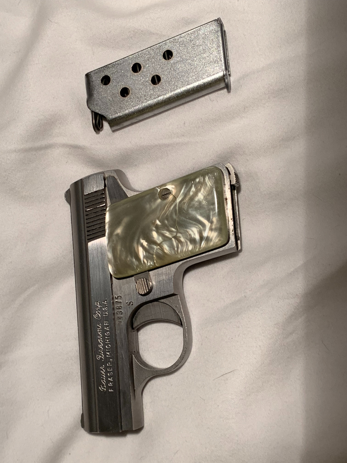 Bauer, Bauer Automatic, Us, Modern, Semi-Automatic, .25 Caliber .25 Acp ...