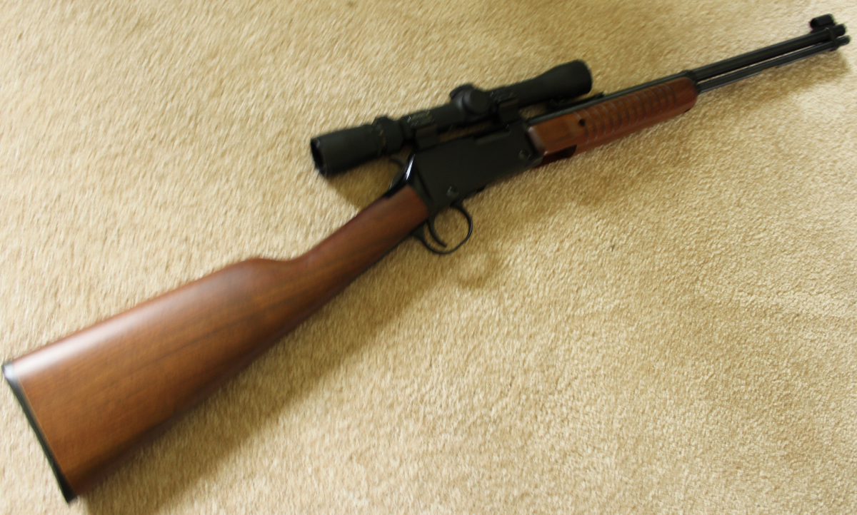 Henry Pump Action 22 Caliber .22 Lr For Sale at GunAuction.com - 16541332