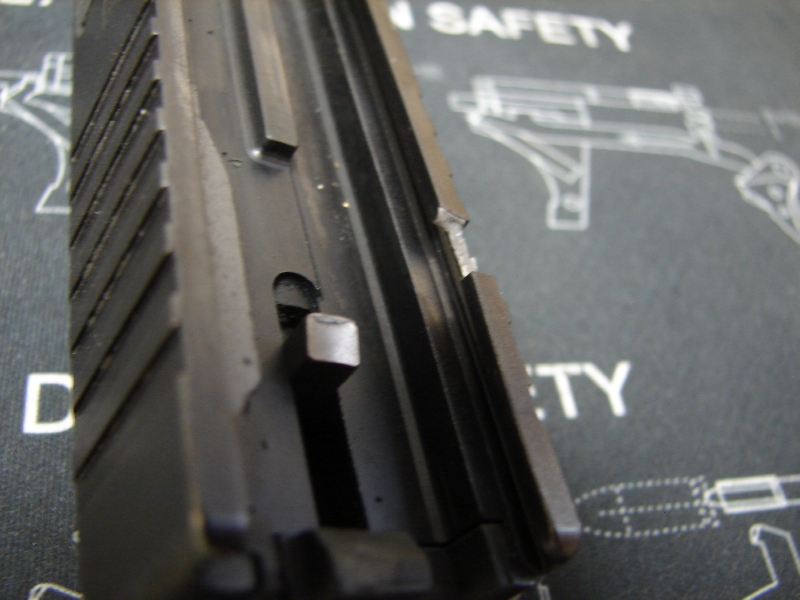 Glock Inc. Glock 17 Cracked Slide, No Barrel For Sale at GunAuction.com ...