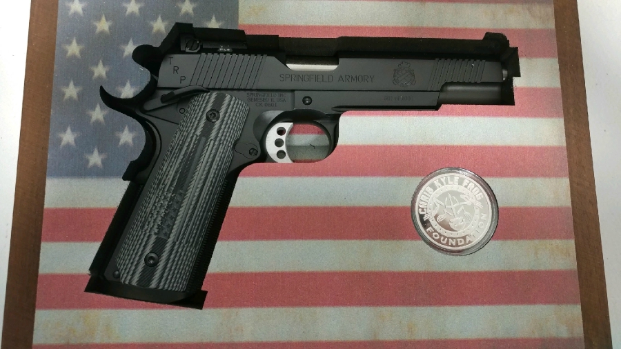 Springfield Armory Chris Kyle 1911 TRP Limited Edition Legend Series ...