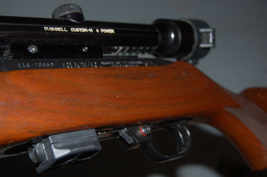 Sturm, Ruger & Co. Inc Model 10/22, Bushnell Custom 4 Power Scope .22 ...