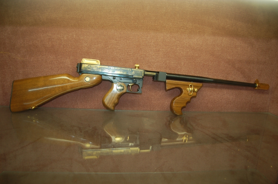Thompson Auto-Ordnance Semi-Auto Version Of The 1928 Thompson Machine ...