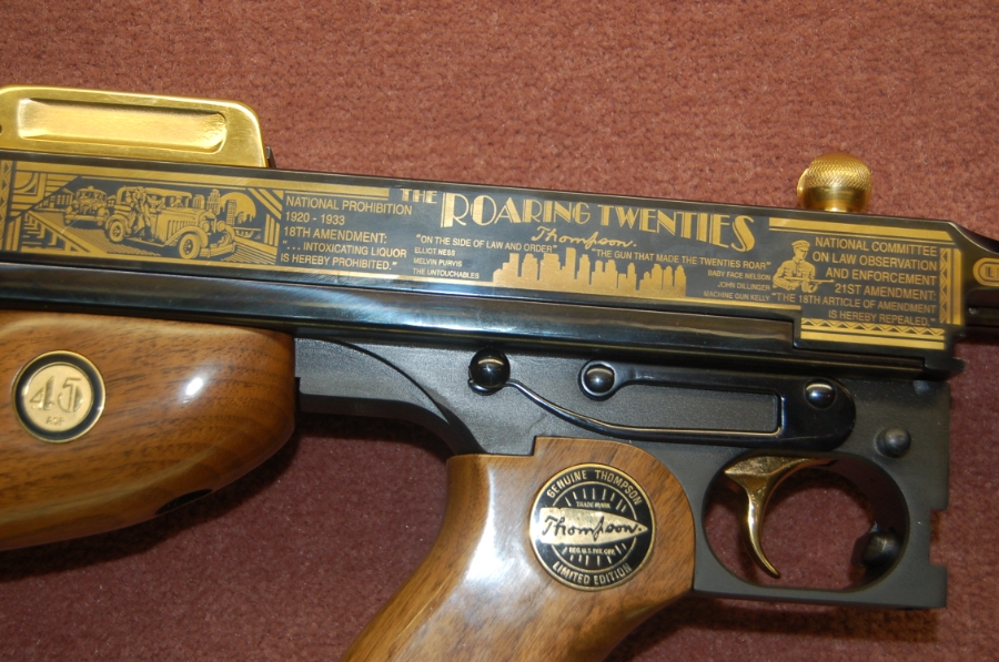 Thompson Auto-Ordnance Semi-Auto Version Of The 1928 Thompson Machine ...