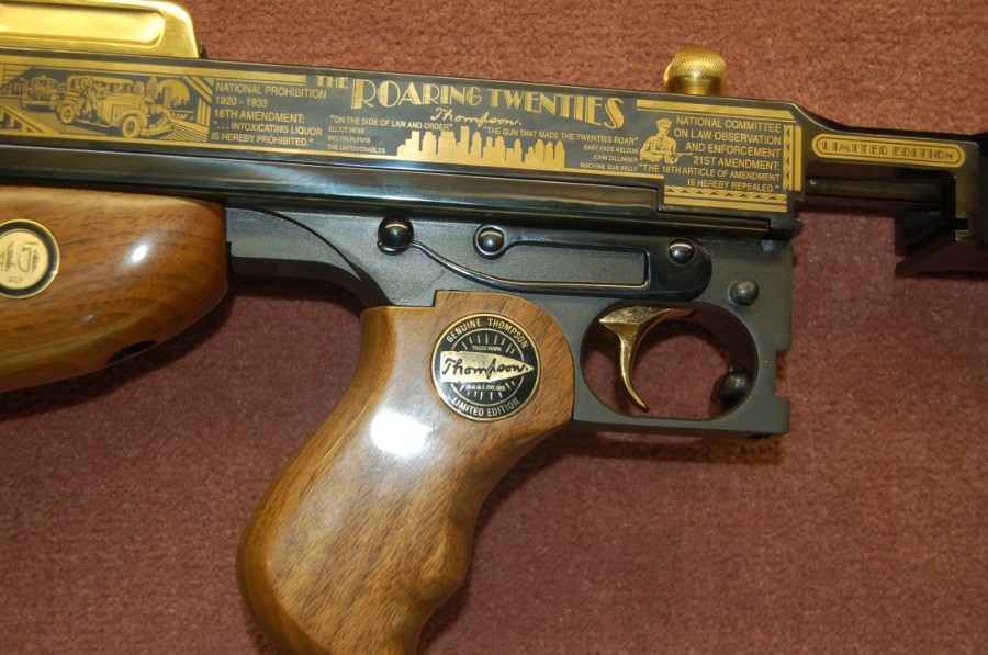 Thompson Auto-Ordnance Semi-Auto Version Of The 1928 Thompson Machine ...