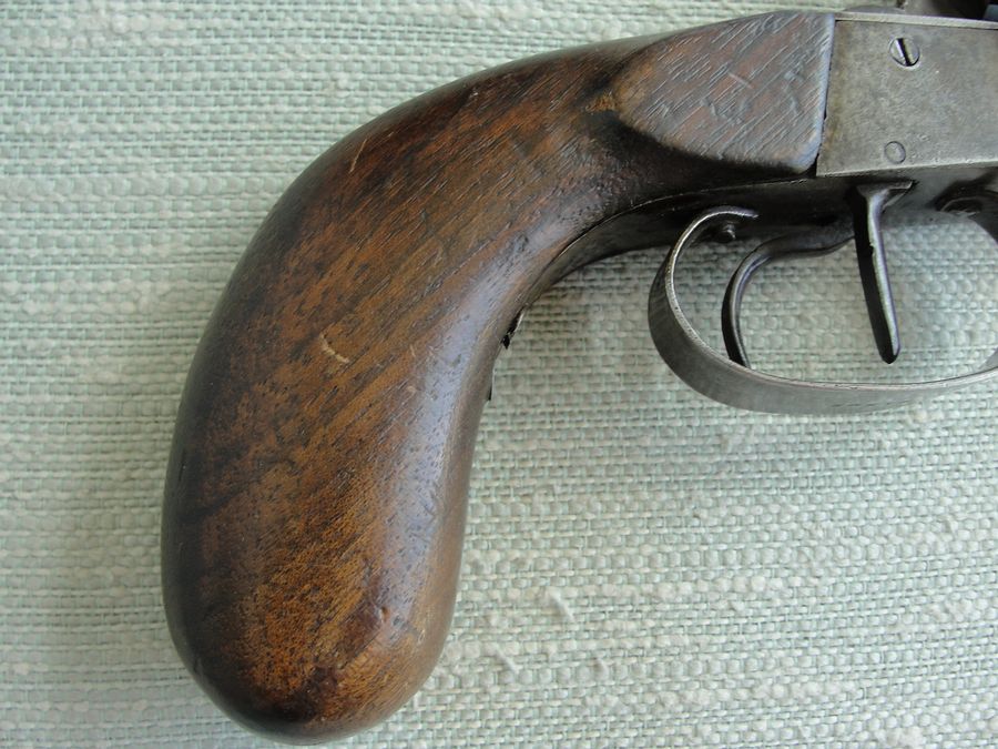Double Barrel Black Powder Percussion Pistol For Sale at GunAuction.com ...