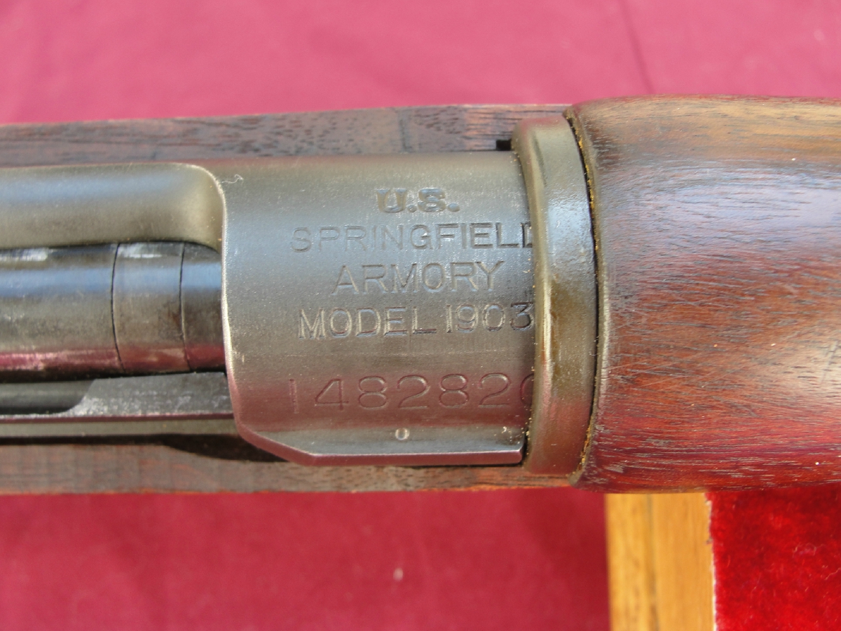 Us Springfield 1903 Ww1 30/06 Us Springfield Armory 1903 30/06 With ...