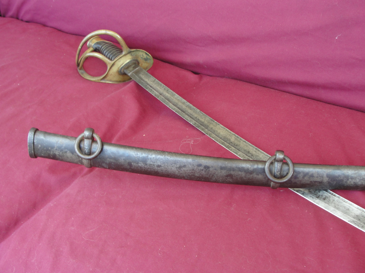 Unknown 1861 Confederate Sword Belonging To Lieutenant Colonel David ...