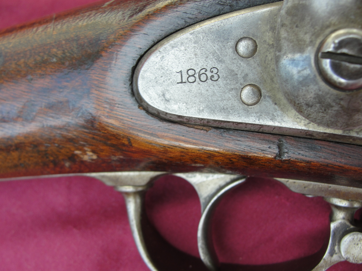 1863 Percussion 58 Cal Musket 1863 Percussion Musket 58 Cal Cd ...