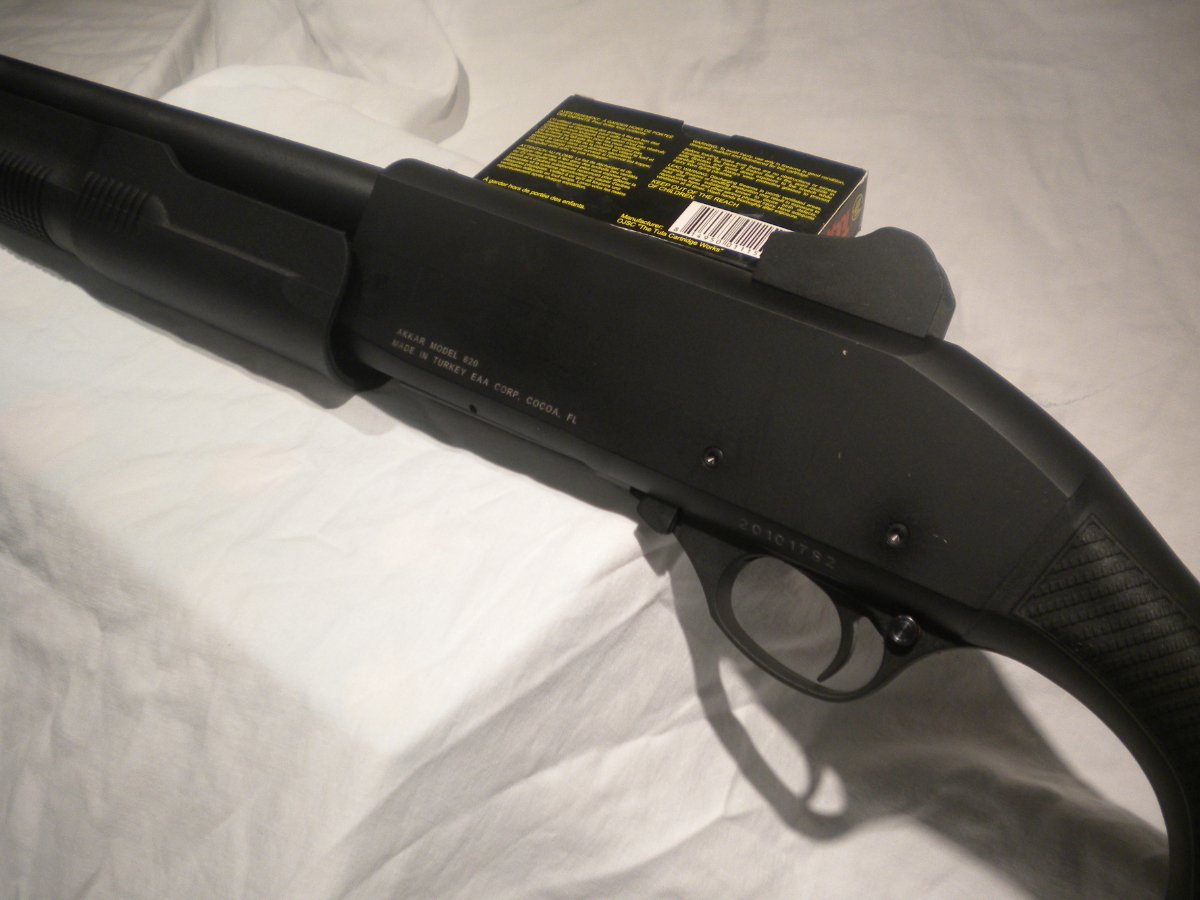 Churchill By Akkar 620 Tactical Pump Shotgun Black 20 Ga For Sale at ...