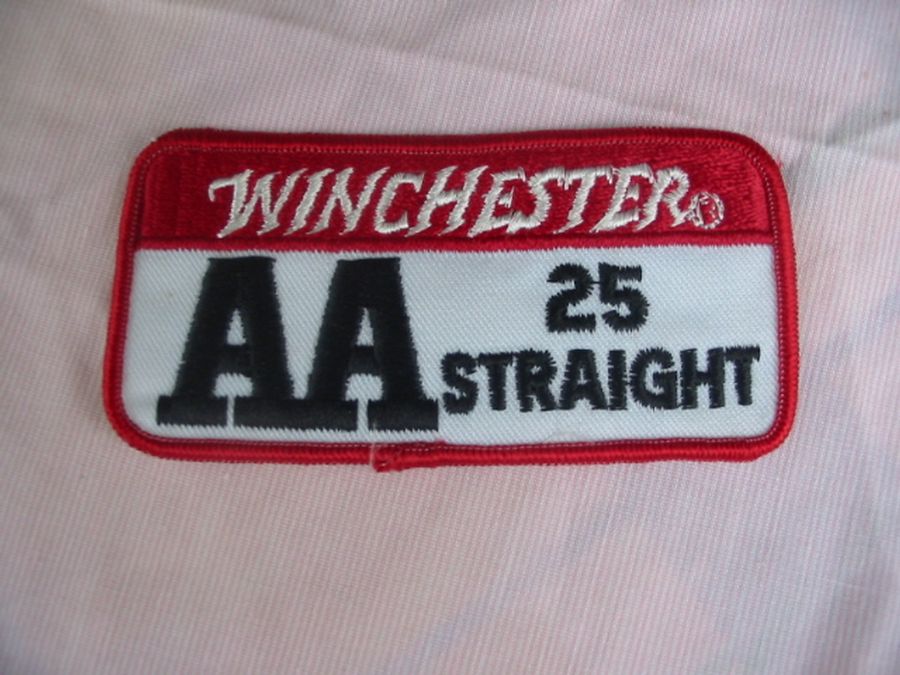 Winchester Aa 25 Straight Patch For Sale at GunAuction.com - 14601833