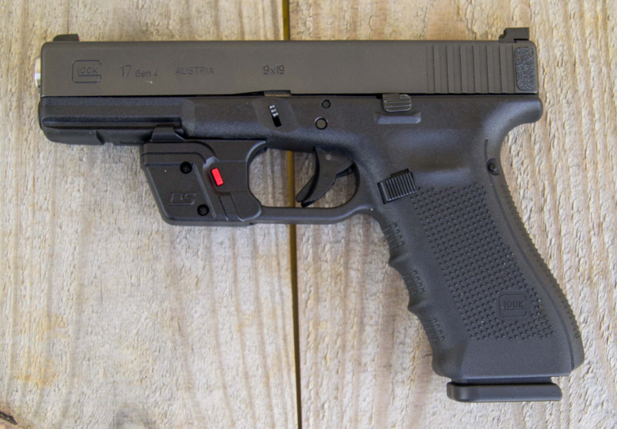 Glock Model 17 G4 Semi Auto Pistol W/Laser-Hi Cap For Sale at ...