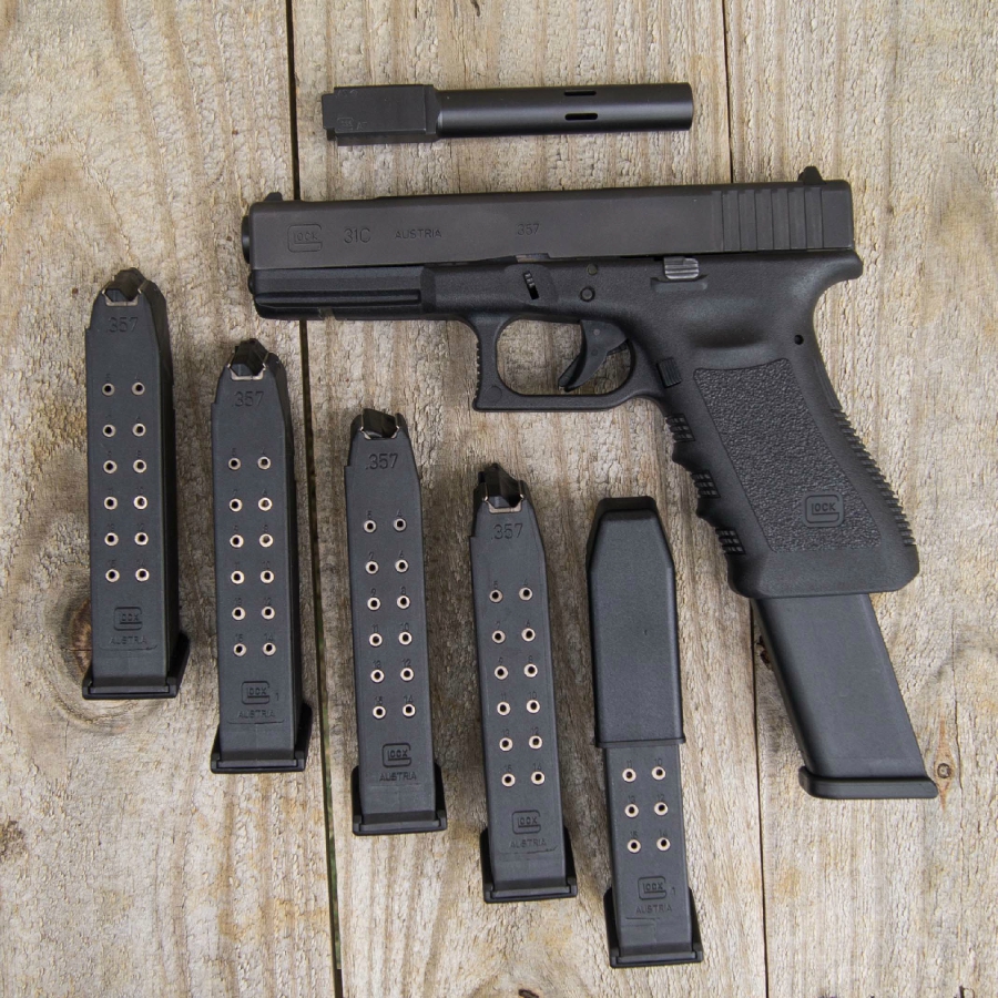 Glock Model 31c Semi Automatic Pistol-High Capacity .357 Sig For Sale ...