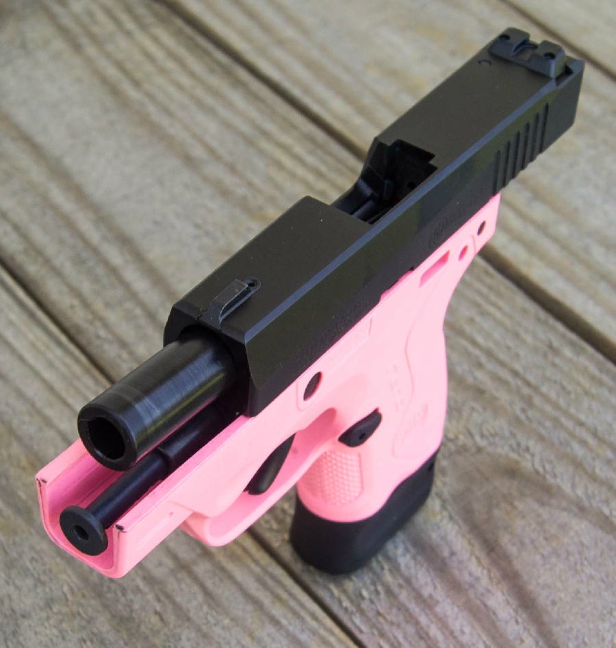 Beretta Model Bu9 Nano Pink Semi Auto Pistol W/Case 9mm Luger For Sale ...