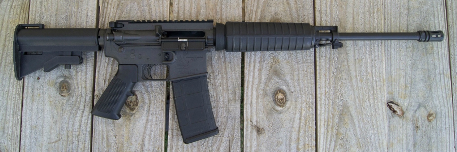 Bushmaster Model Carbon-15 Semi Automatic Rifle-Hi Cap 5.56mm Nato For ...