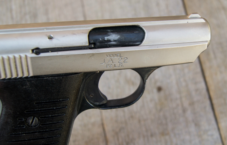 Jimenez Model Ja-22 Semi Automatic Pistol .22 Lr For Sale at GunAuction ...