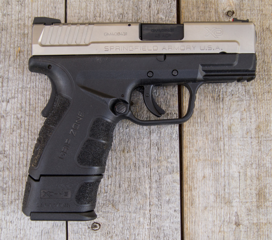 Springfield Armory Model Xd45 Sub Compact Semi Auto Pistol-Hi Cap .45 ...