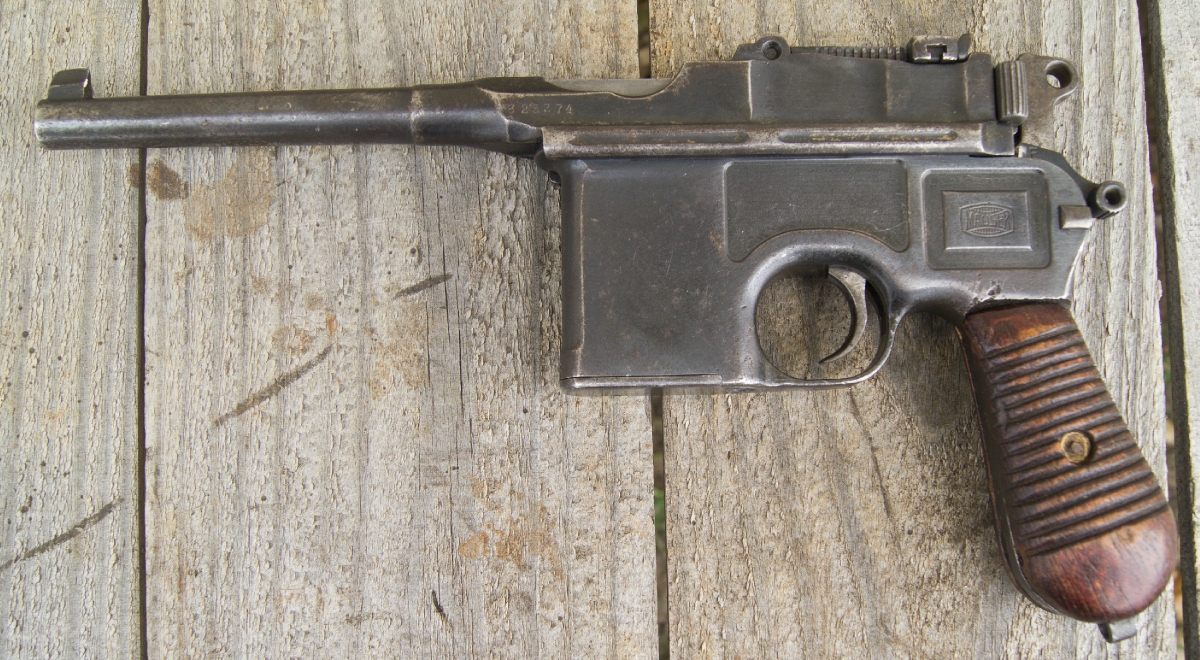 Mauser Model C96 Broomhandle Semi Automatic Pistol 7.63x25mm Mauser For ...