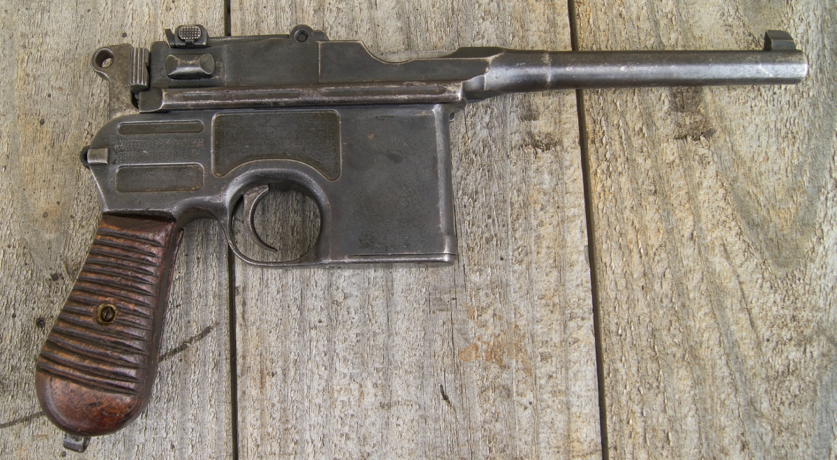 Mauser Model C96 Broomhandle Semi Automatic Pistol 7.63x25mm Mauser For ...