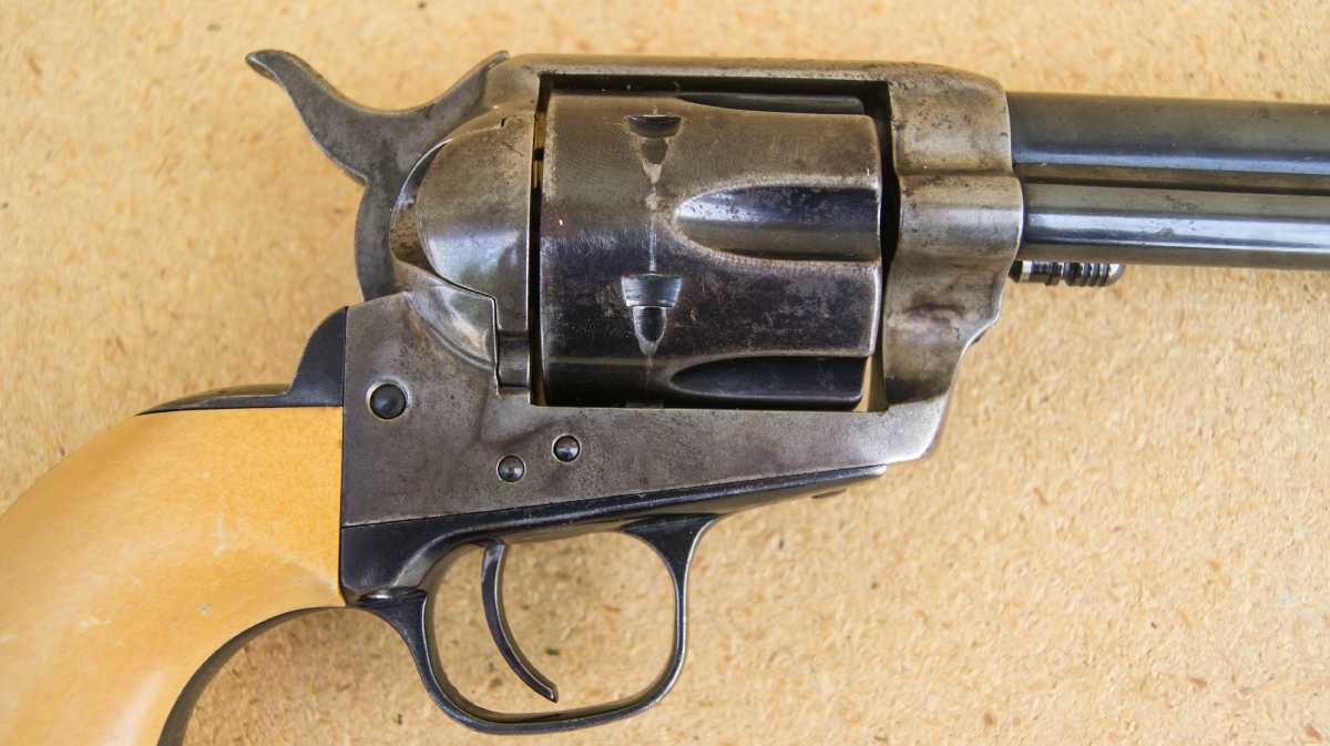 Cimarron Firearms New Model P Saa 6 Shot Revolver .45 Long Colt For ...