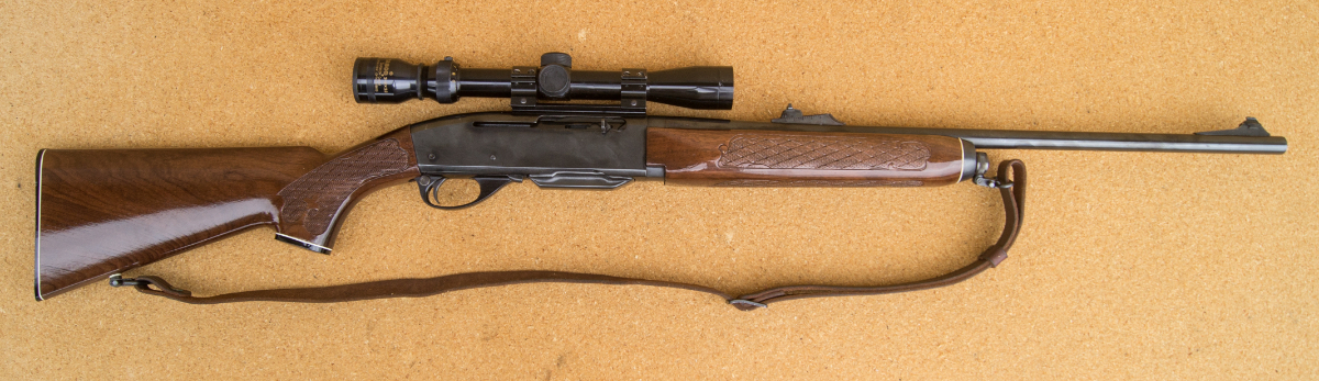 Remington Model 742 Deluxe Woodsmaster Semi Automatic Rifle W/Scope .30 ...