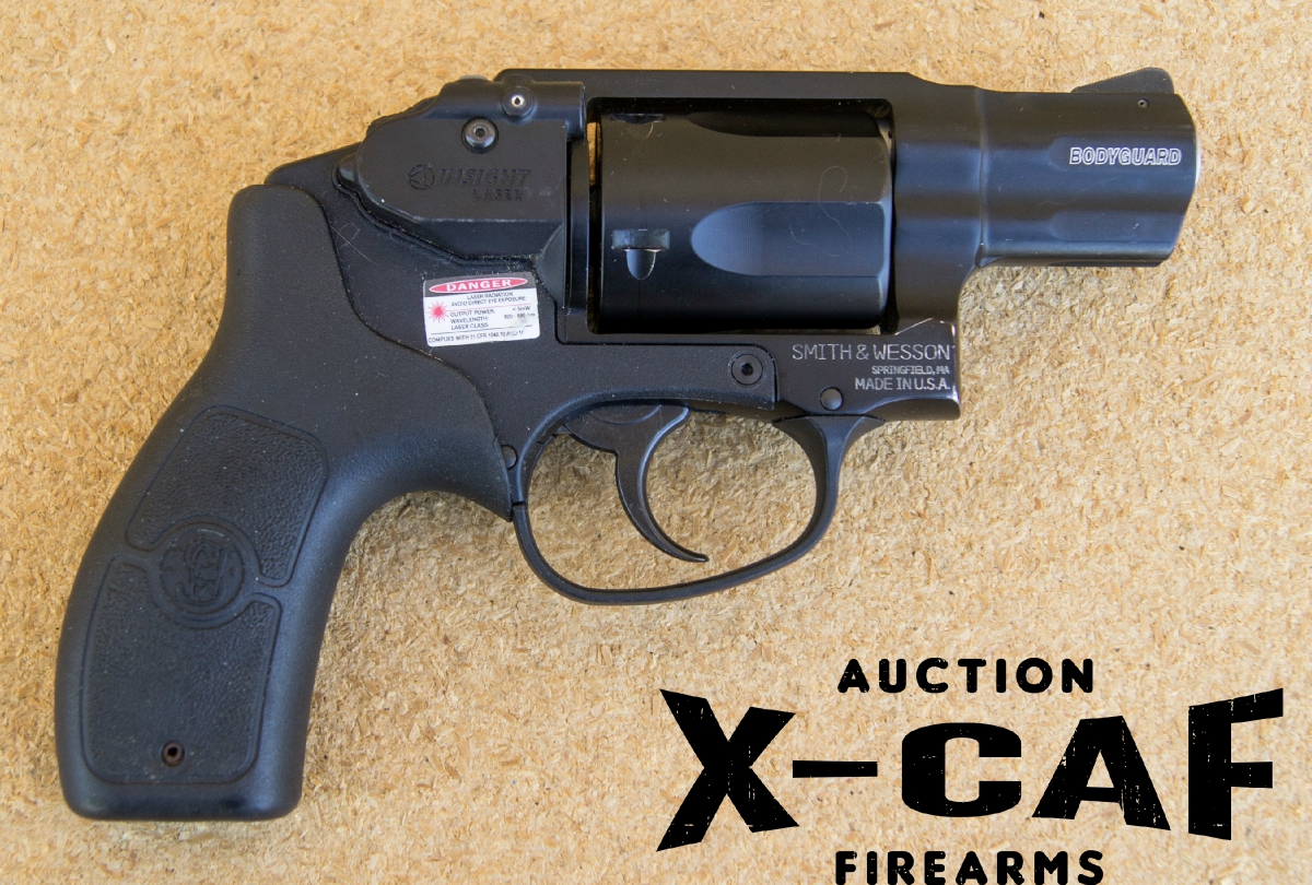 Smith & Wesson Model Bg38 Bodyguard Dao Revolver W/Laser .38 Special ...
