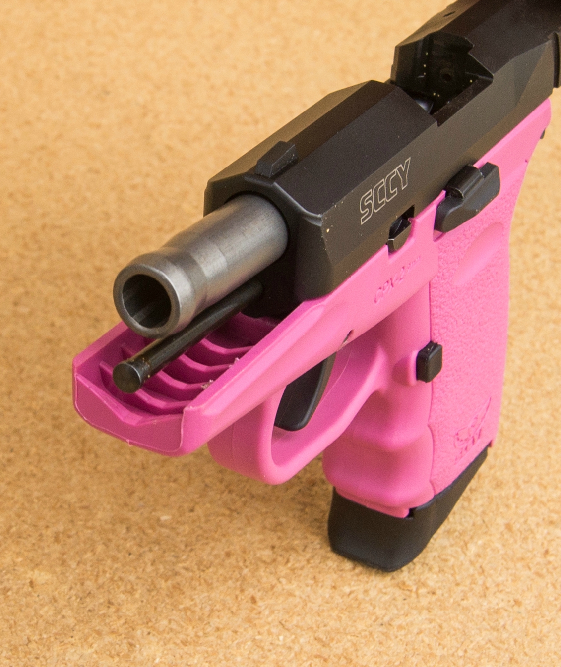 Sccy Model Cpx-2 Two Tone Pink Semi Auto Pistol W/Box 9mm Luger For ...