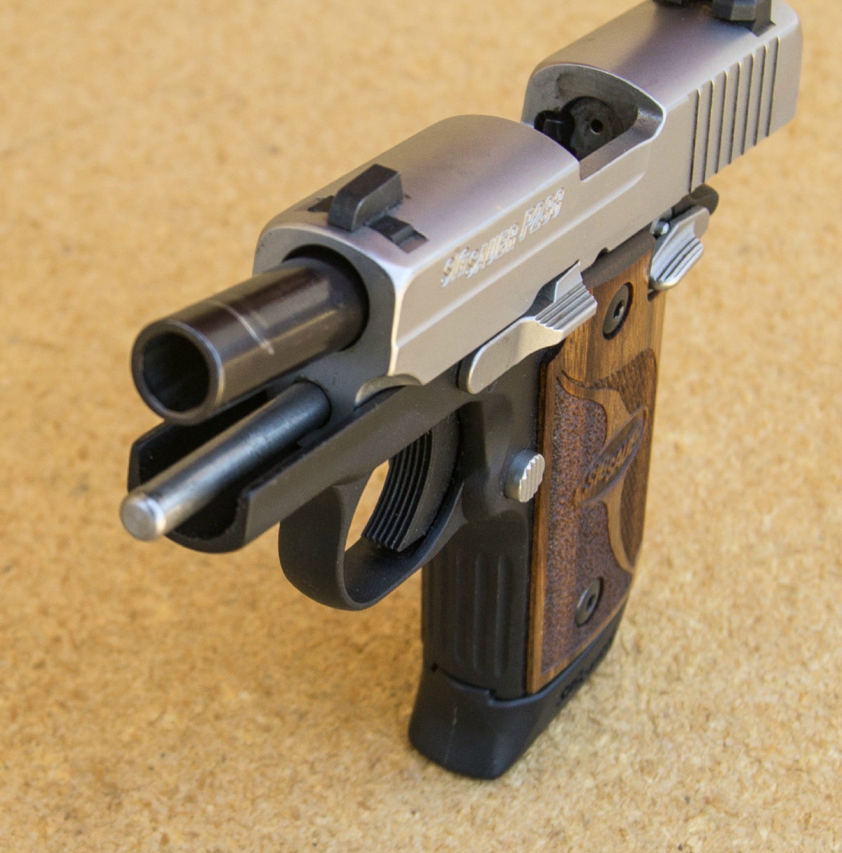 Sig Sauer Model P238 Sas Two Tone Semi Automatic Pistol-(Free Shipping ...