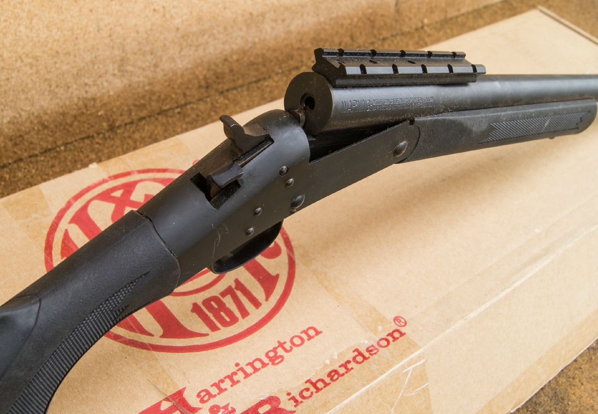 H&R Model Sportster Single Shot Break Open Rifle .17 Hmr For Sale at ...