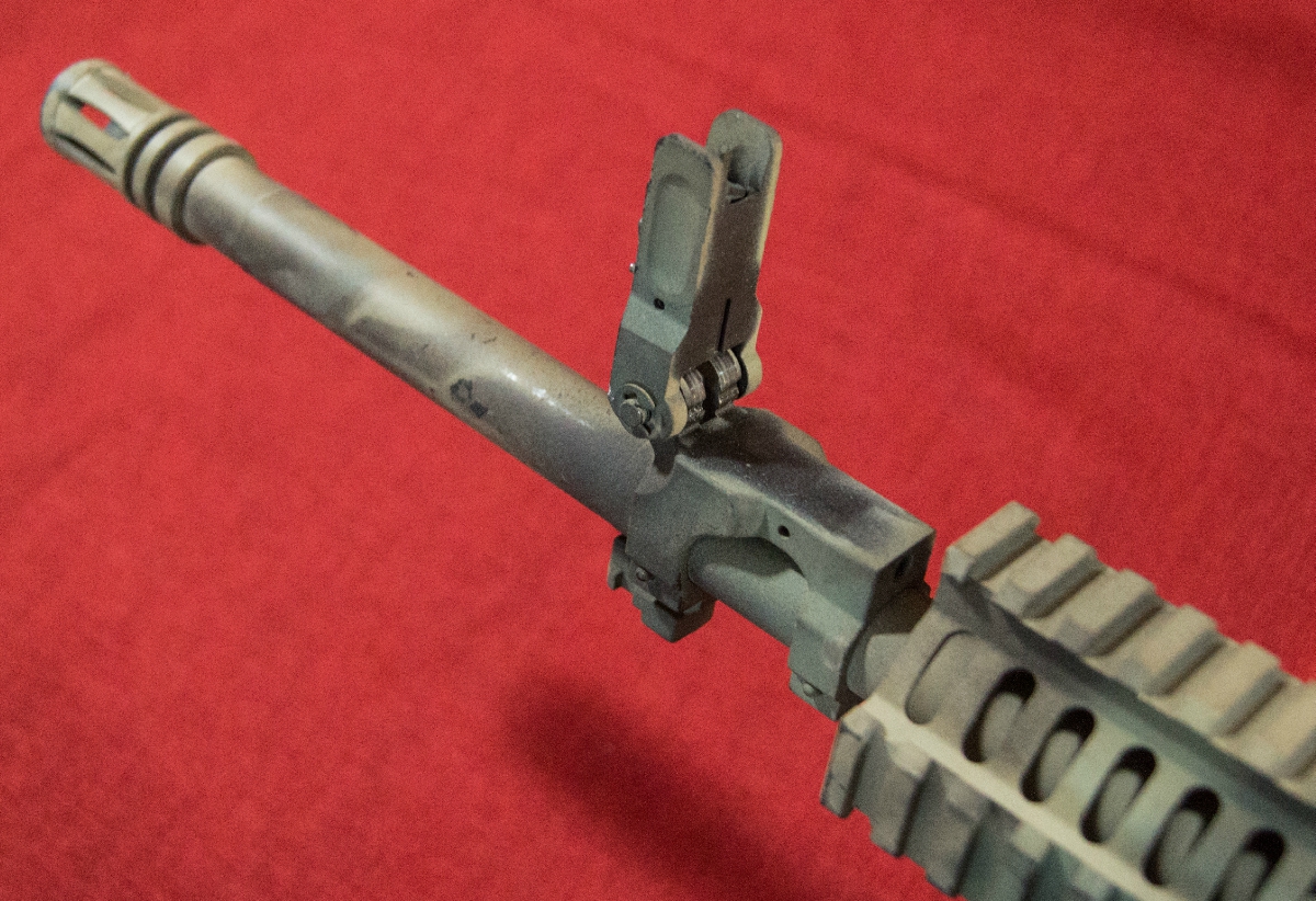 Colt Model M16 Spr Camo Semi Automatic Rifle .22 Lr For Sale at ...