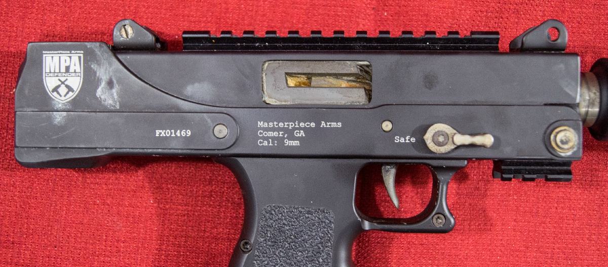 Masterpiece Arms Model Mpa30sst Defender Semi Auto Pistol-Hi Cap 9mm ...