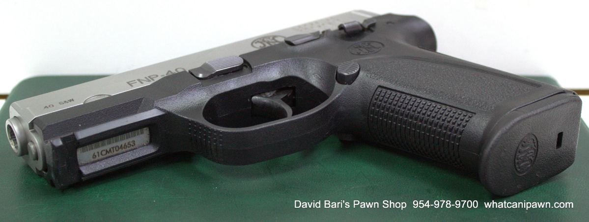 Fnh Fn Fnp-40 Pistol .40 S&W 14rd Stainless Steel .40 S&W For Sale at ...