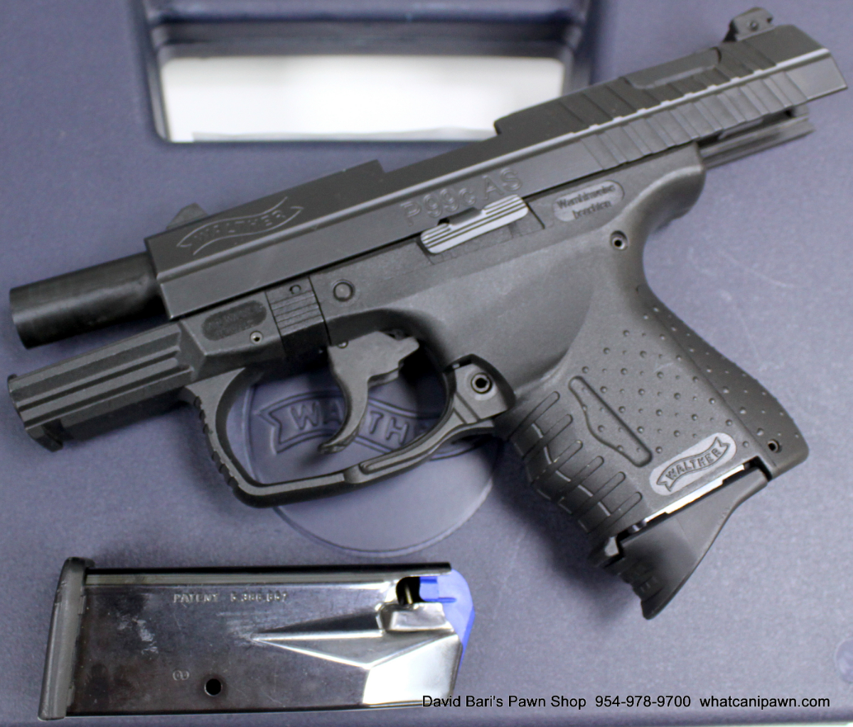 Walther Arms P99C AS Cal.40 S&W 3.5" 8rd Compact Semi-Auto Pistol .40 S ...